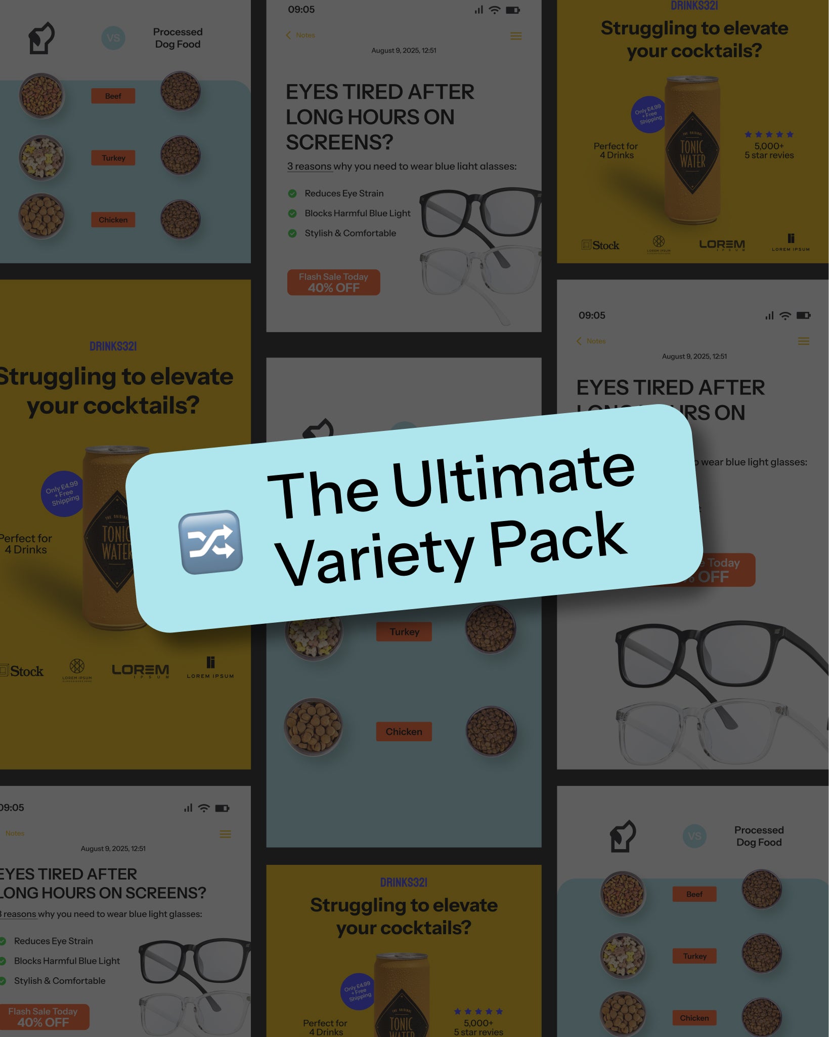 The Ultimate Variety Pack – The Creative Strategy Packs